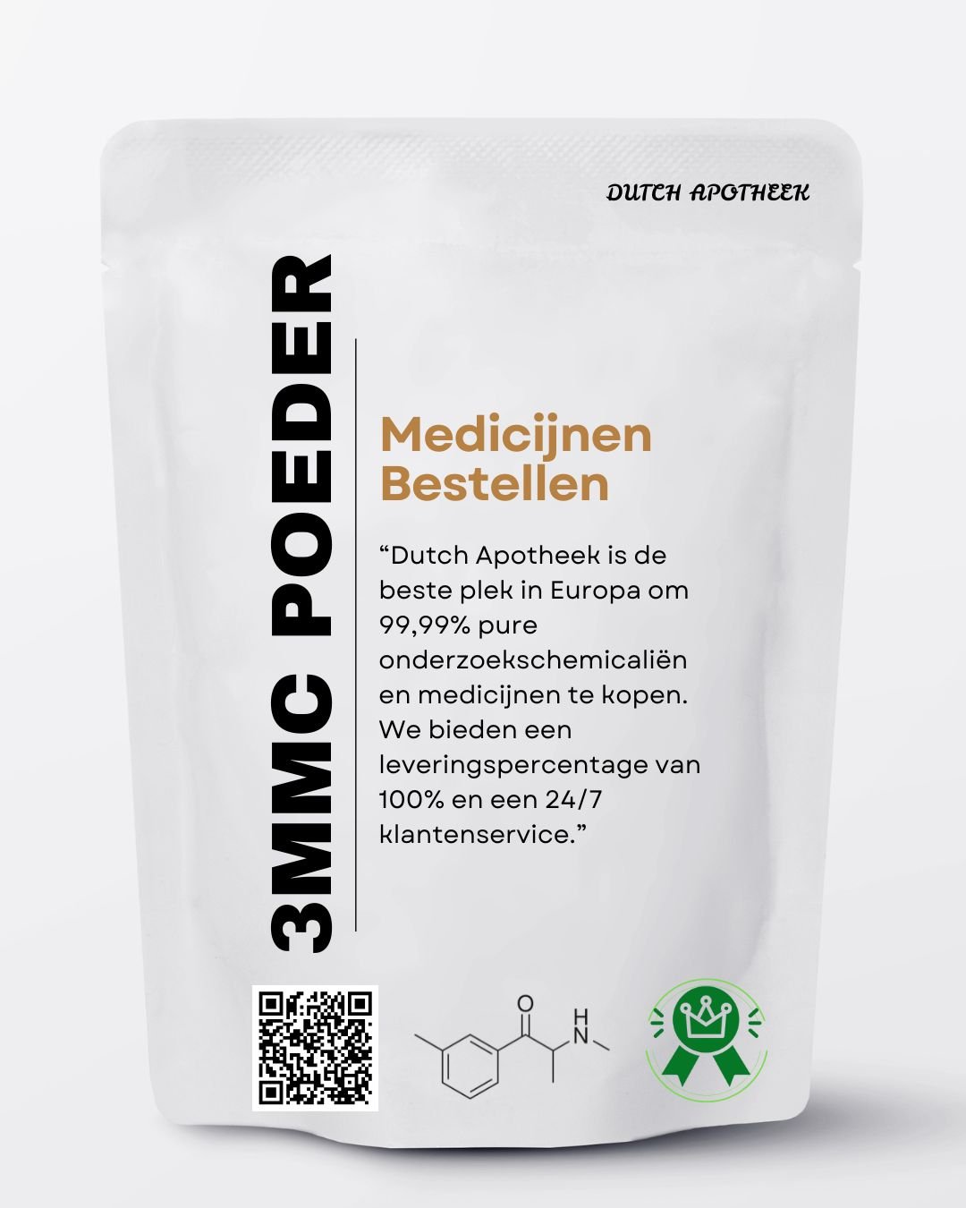 3MMC kopen voor Onderzoek - ≥98% Zuiverheid | Lab-Gecertificeerd